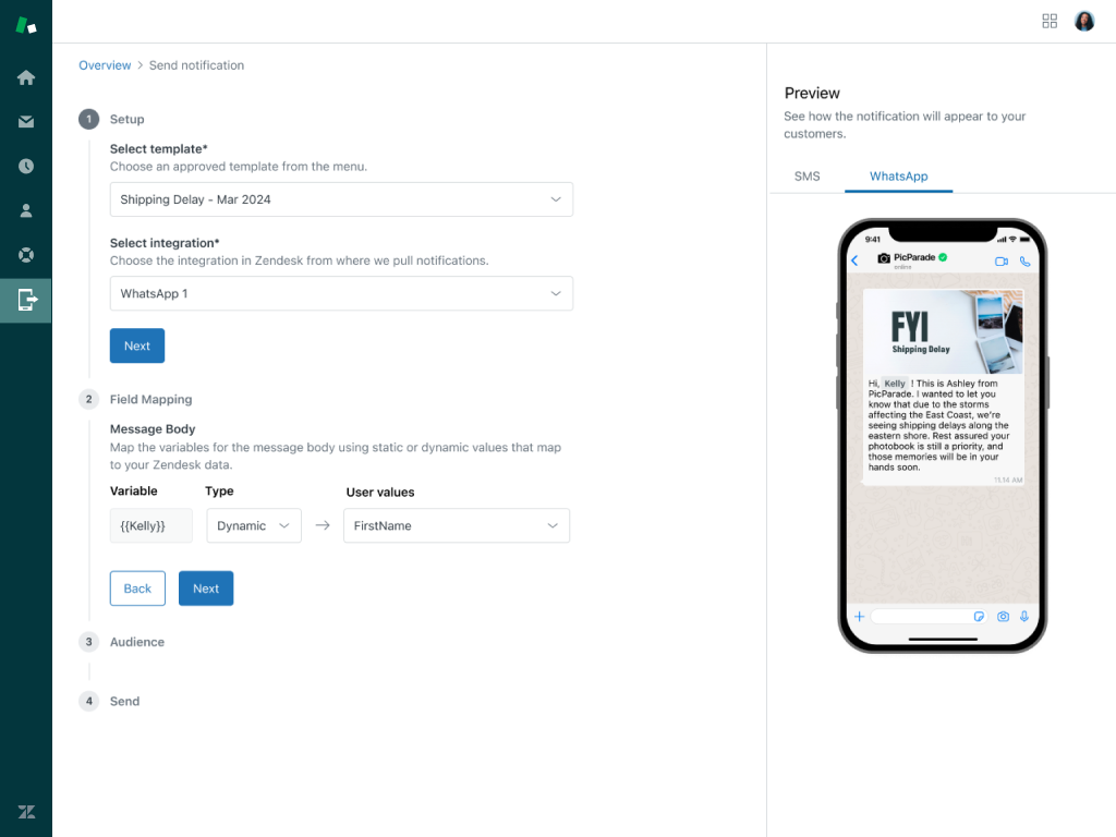Relay App Integration with Zendesk Support